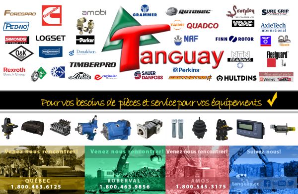 Parts & Service - Machineries Tanguay Machinery